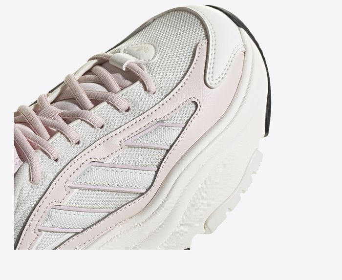 Adidas Originals - OZGAIA 'CLOUD WHITE/OFF WHITE-ALMOST PINK' - VegNonVeg