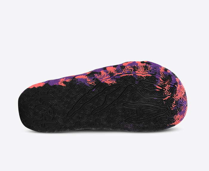 Puma - MB03 SLIDE 'PUMA BLACK-DEEP ORCHID-FLURO PEACH PES' - VegNonVeg