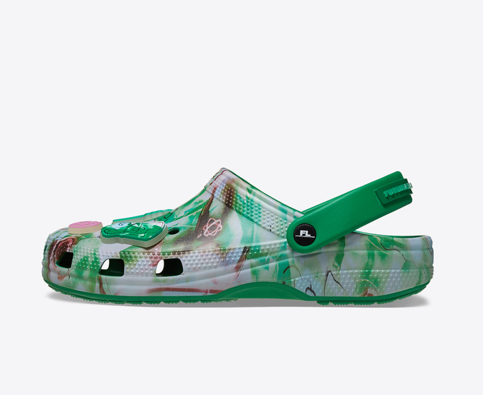 Crocs - X FUTURA LABS CLASSIC RO CLOG 'GREEN IVY' - VegNonVeg
