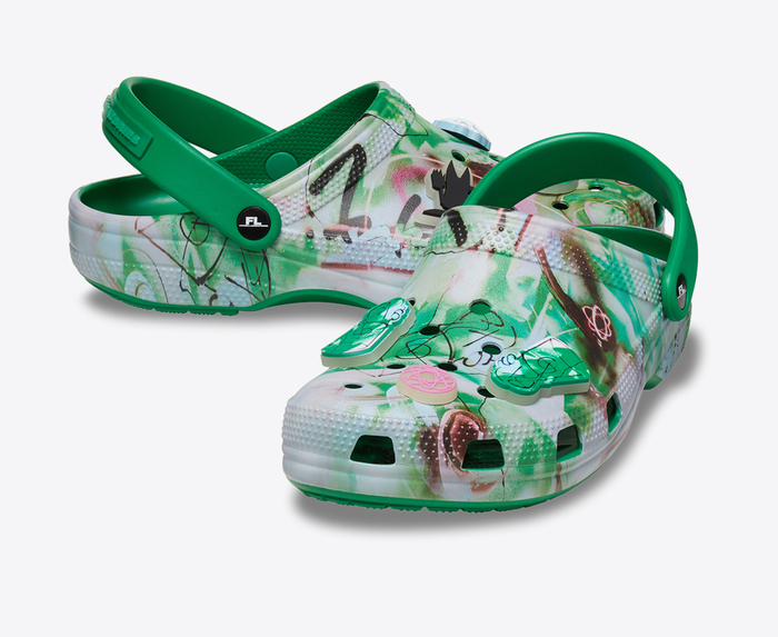 Crocs - X FUTURA LABS CLASSIC RO CLOG 'GREEN IVY' - VegNonVeg