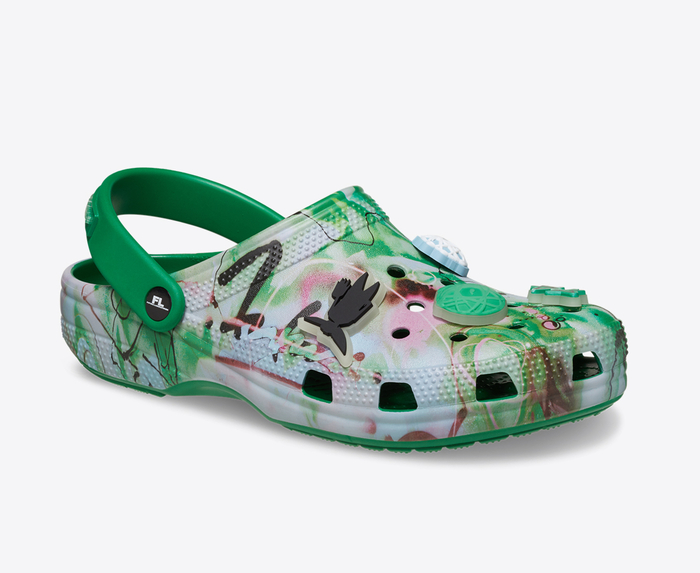 Crocs - X FUTURA LABS CLASSIC RO CLOG 'GREEN IVY' - VegNonVeg