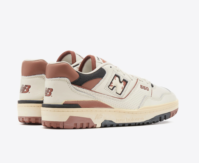 New Balance - BB550 'SEA SALT/BROWN' - VegNonVeg