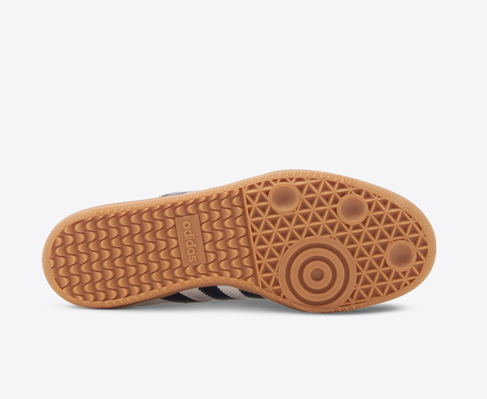 Adidas Originals - SAMBA OG 'CLOUD WHITE/PRELOVED INK-GUM' - VegNonVeg