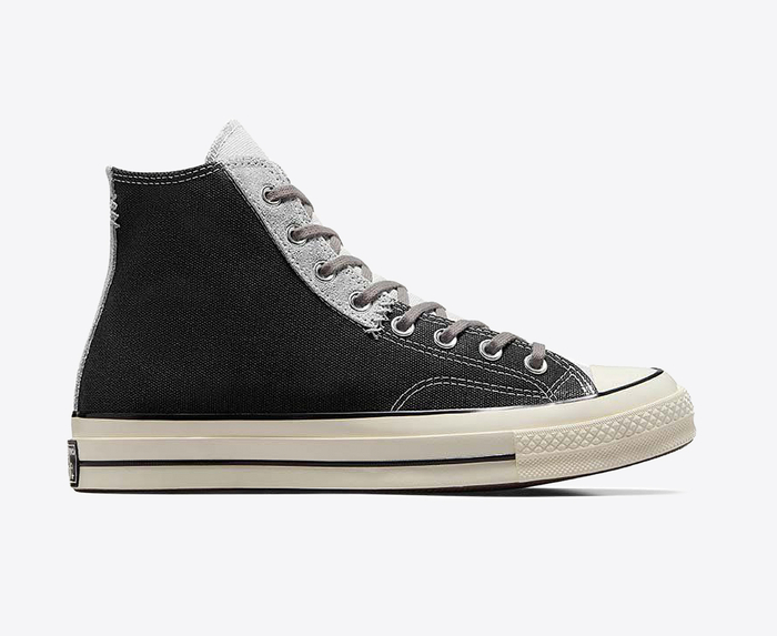 Converse - CHUCK 70 HIGH 'BLACK/FOSSILIZED' - VegNonVeg