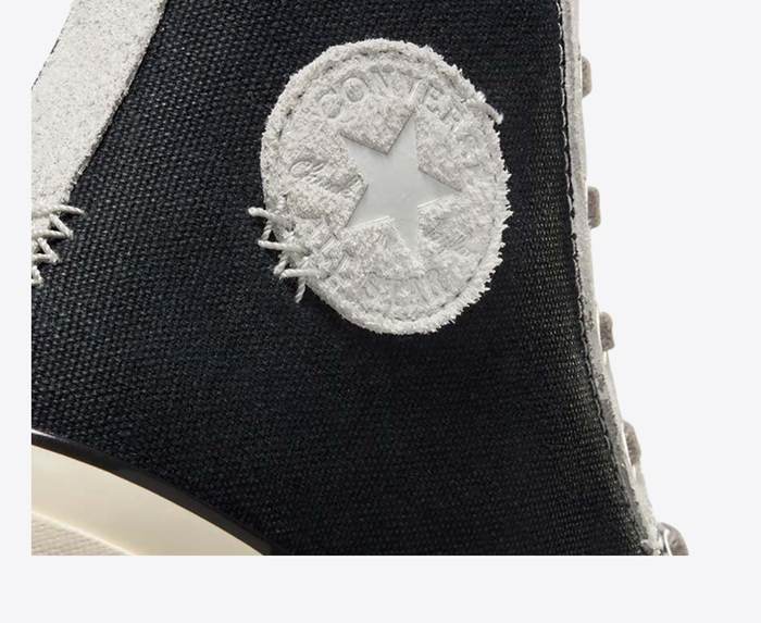 Converse - CHUCK 70 HIGH 'BLACK/FOSSILIZED' - VegNonVeg