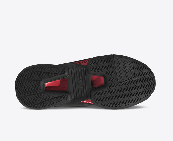 Adidas Originals - MAD IIINFINITY 'CARBON BLACK/RED' - VegNonVeg