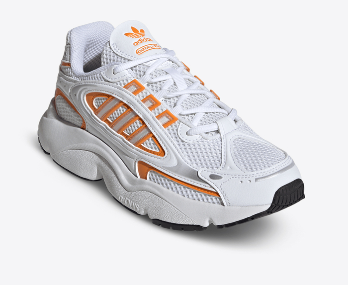 Adidas Originals - OZMILLEN 'CLOUD WHITE/EQT ORANGE-SILVER METALLIC ...