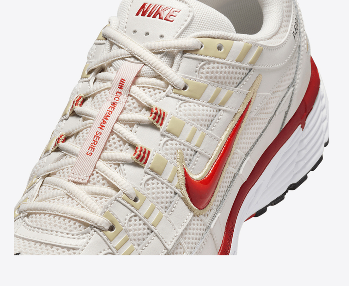 Nike - P-6000 'PHANTOM/DRAGON RED-WHITE-BLACK' - VegNonVeg