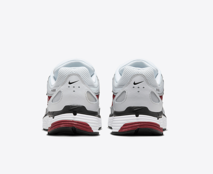 Nike - P-6000 'PURE PLATINUM/DARK TEAM RED' - VegNonVeg