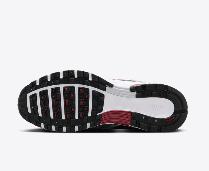 Nike - P-6000 'PURE PLATINUM/DARK TEAM RED' - VegNonVeg