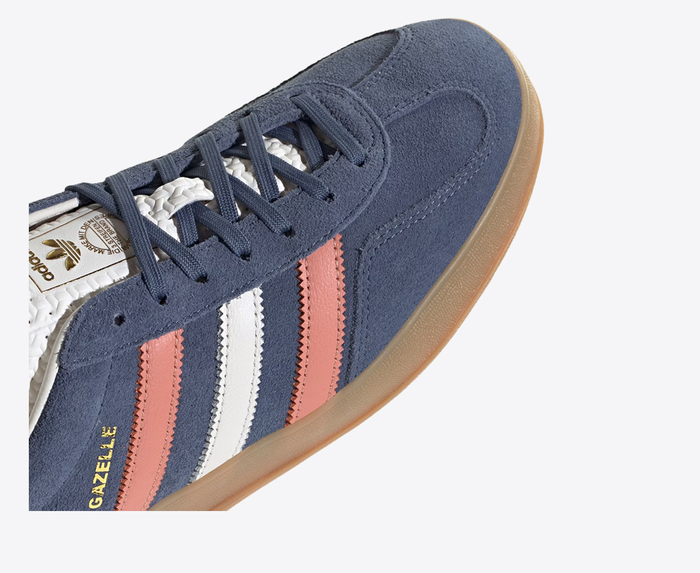 Adidas Originals - GAZELLE INDOOR 'PRELOVED INK/WONDER CLAY-SAND STRATA ...