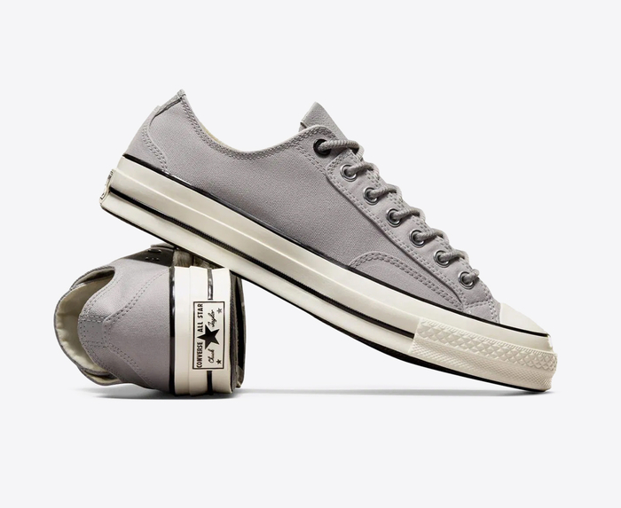 Converse - CHUCK 70 OX 'TOTALLY NEUTRAL/BLACK-EGRET' - VegNonVeg