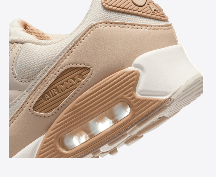 Nike - AIR MAX 90 'PHANTOM/SAIL-SANDDRIFT-LIGHT OREWOOD BROWN' - VegNonVeg