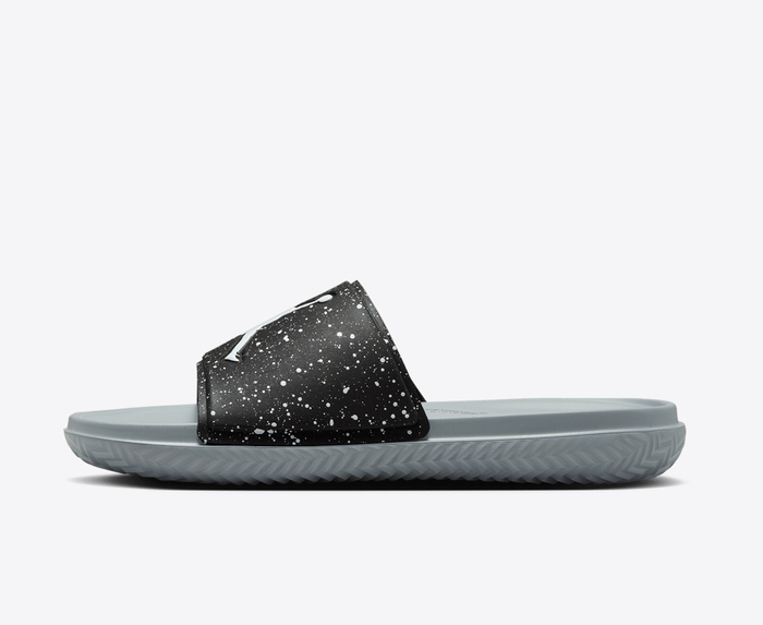 Jordan - JUMPMAN SLIDE 'BLACK/WHITE-COOL GREY' - VegNonVeg