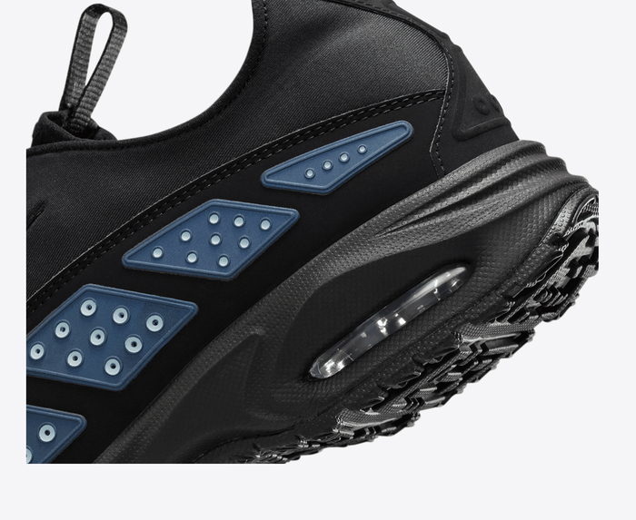 Nike - AIR MAX SNDR 'BLACK/SILVER' - VegNonVeg