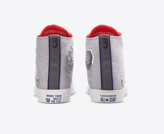 Converse - X Transformers Chuck Taylor All Star Decepticons 'GREY/COURT ...