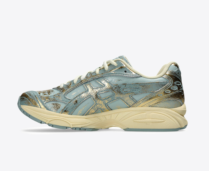 ASICS - GEL-KAYANO 14 'PURE GOLD/COLD MOSS' - VegNonVeg