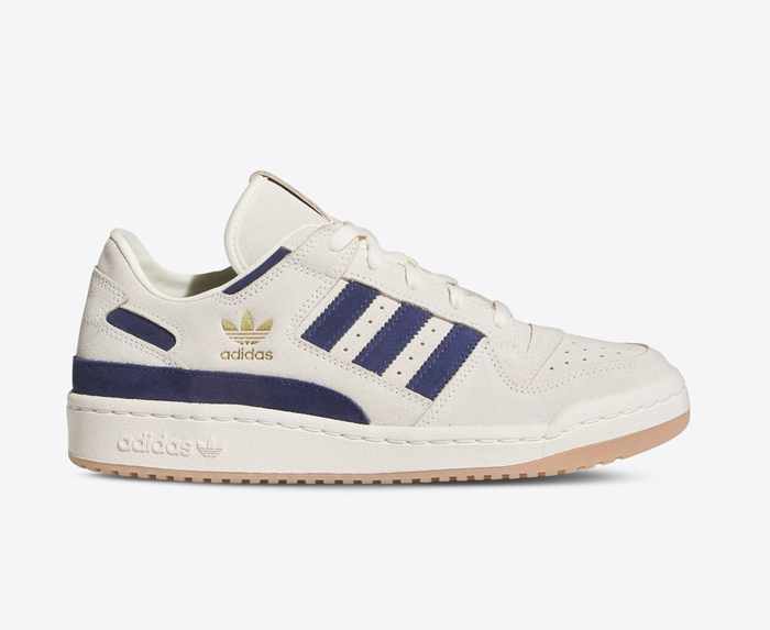 Adidas Originals - FORUM LOW CL 'CREAM WHITE/DARK BLUE' - VegNonVeg