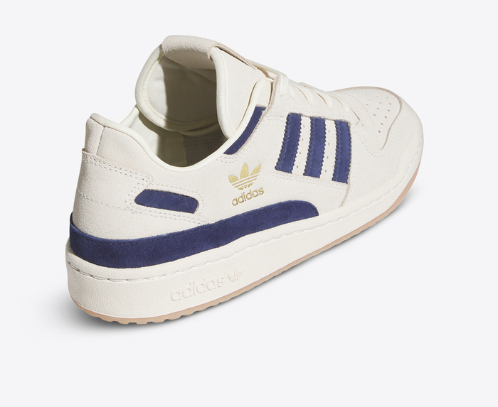 Adidas Originals - FORUM LOW CL 'CREAM WHITE/DARK BLUE' - VegNonVeg
