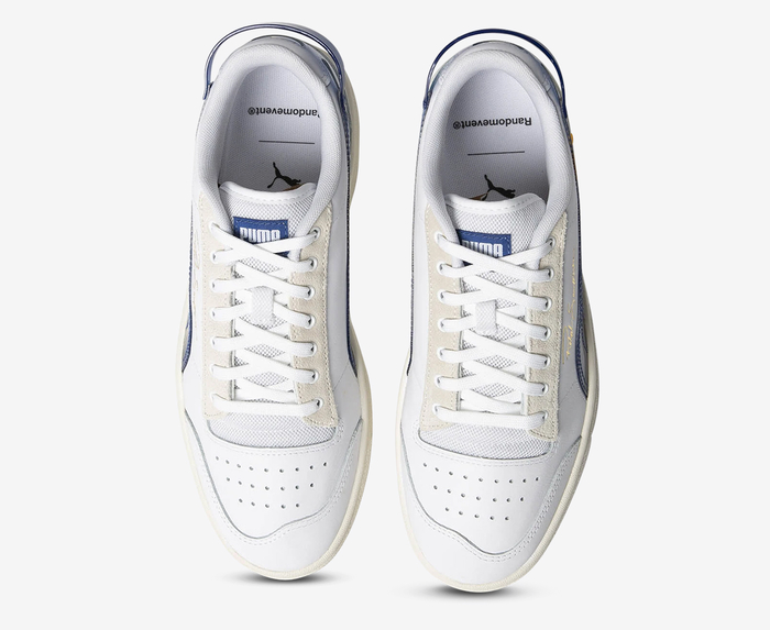 Puma - X RANDOMEVENT RALPH SAMPSON LO 'PUMA WHITE / TRUE BLUE' - VegNonVeg