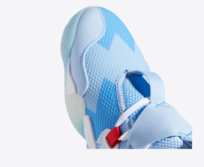 Adidas - ICE TRAE 1 'FTWWHT/SOLRED/AMBSKY' - VegNonVeg