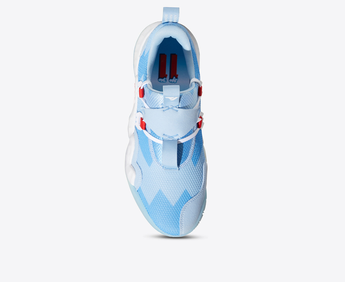 Adidas - ICE TRAE 1 'FTWWHT/SOLRED/AMBSKY' - VegNonVeg