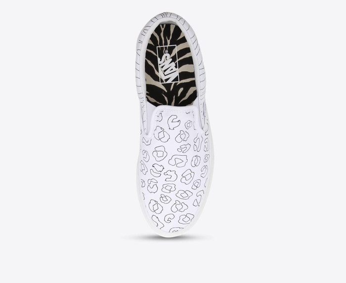 Vans - Classic Slip-On 'LEOPARD/ZEBRA' - VegNonVeg