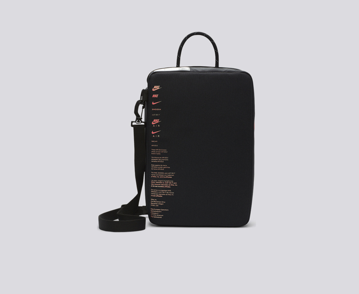 Nike - NIKE SHOE BOX BAG LARGE PREMIUM 'BLACK/UNIVERSITY RED' - VegNonVeg