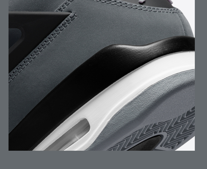 Jordan - AIR JORDAN 4 RETRO 'DARK GREY/INFRARED 23/BLACK/CEMENT GREY ...