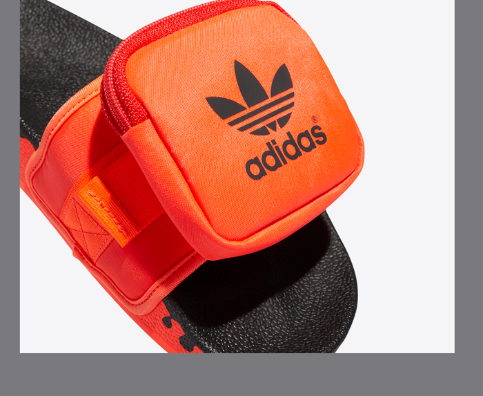 Adidas Originals - POUCHYLETTE 'SOLAR RED/SOLAR RED/CORE BLACK' - VegNonVeg