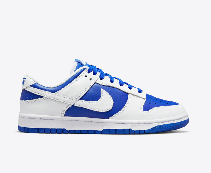 Nike - DUNK LOW RETRO 'RACER BLUE/RACER BLUE-WHITE' - VegNonVeg