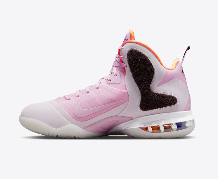 Nike - LEBRON IX 'REGAL PINK/MULTICOLOR/VELVET BROWN' - VegNonVeg