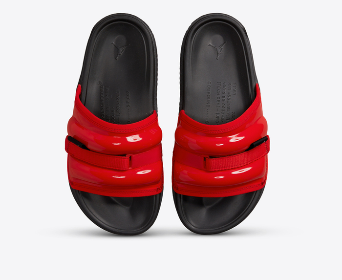 Jordan - JORDAN SUPER PLAY SLIDE 'UNIV RED/BLACK/WHITE/POMEGRANATE ...