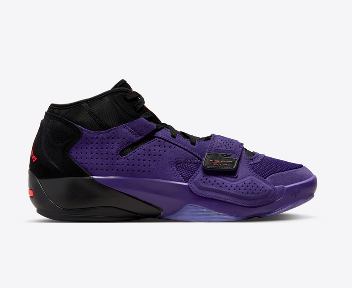 Jordan - JORDAN ZION 2 PF 'COURT PURPLE/BLACK/BRIGHT CRIMSON' - VegNonVeg
