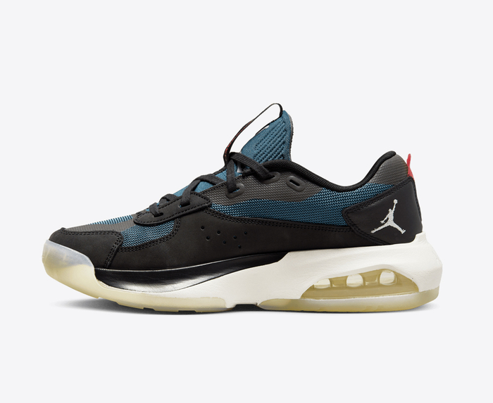Jordan - JORDAN AIR 200E 'BLACK/UNIV RED-ASH GREEN-SAIL' - VegNonVeg