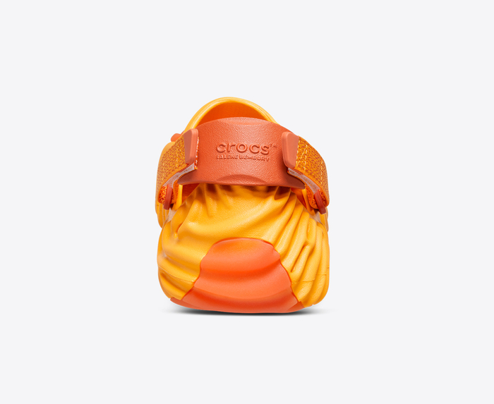 Crocs - X Salehe Bembury Pollex Clog 'ORANGE SORBET/ COBBLER' - VegNonVeg