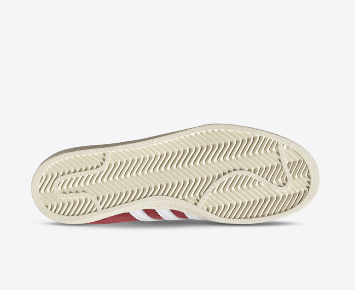 Adidas Originals - CAMPUS 80s 'COLLEGIATE BURGUNDY/FTWR WHITE/OFF WHITE ...