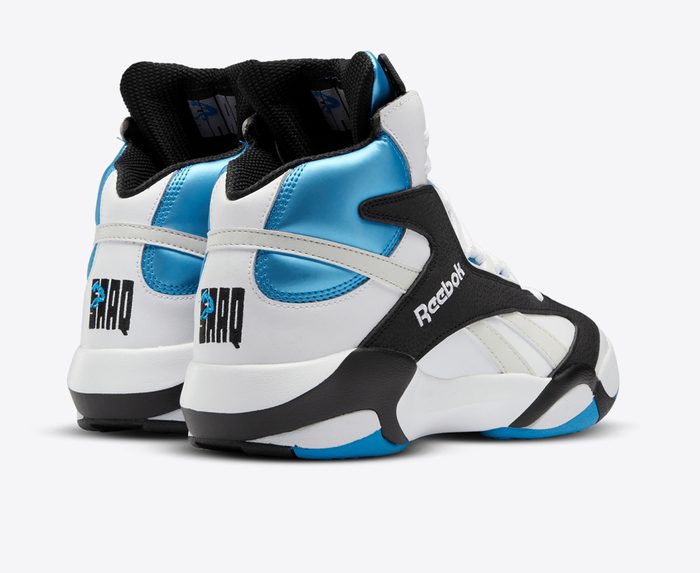 REEBOK - SHAQ ATTAQ 'FTWR WHITE/CORE BLACK/ENERGY BLUE' - VegNonVeg