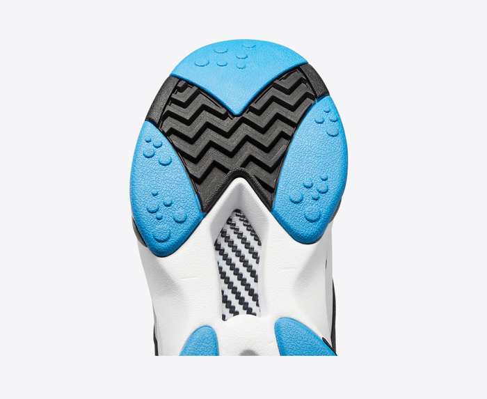 REEBOK - SHAQ ATTAQ 'FTWR WHITE/CORE BLACK/ENERGY BLUE' - VegNonVeg