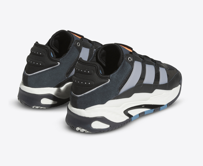 Adidas Originals - NITEBALL 'CORE BLACK/GREY TWO/CARBON' - VegNonVeg