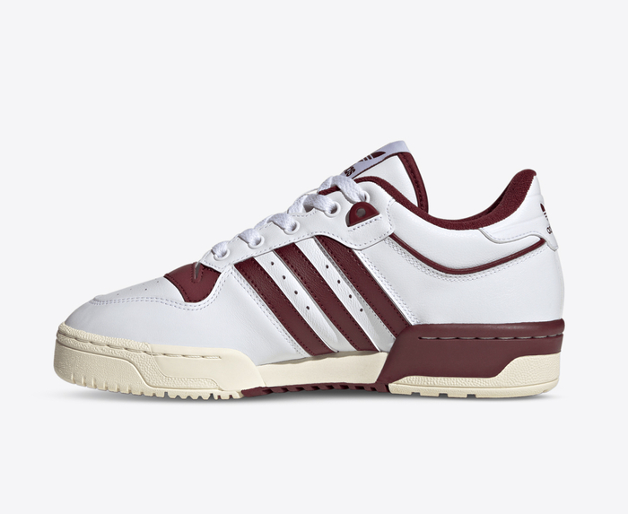 Adidas Originals - RIVALRY LOW 86 'CLOUD WHITE/SHADOW RED/CREAM WHITE ...
