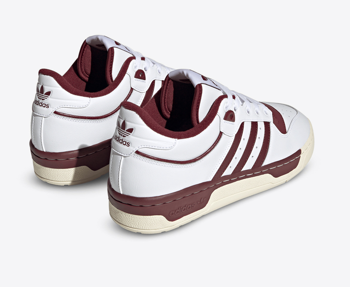 Adidas Originals - RIVALRY LOW 86 'CLOUD WHITE/SHADOW RED/CREAM WHITE ...