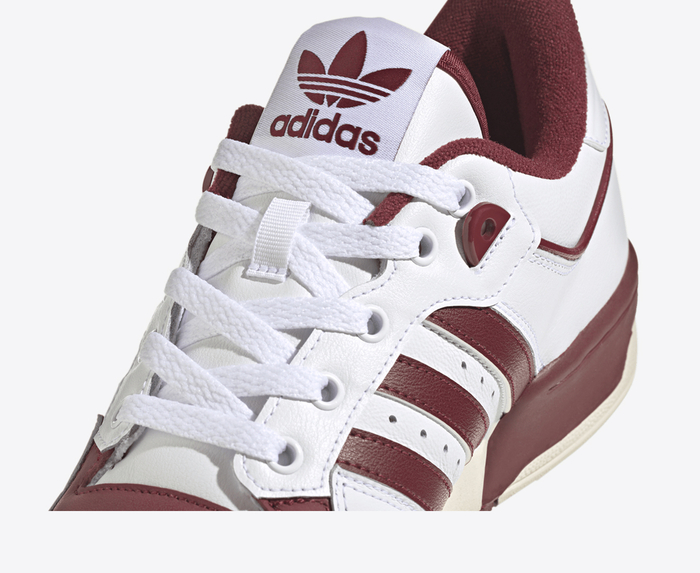 Adidas Originals - RIVALRY LOW 86 'CLOUD WHITE/SHADOW RED/CREAM WHITE ...