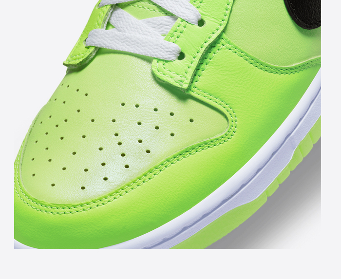 Nike Dunk Low Se Volt Black Total Orange Green Strike Vegnonveg