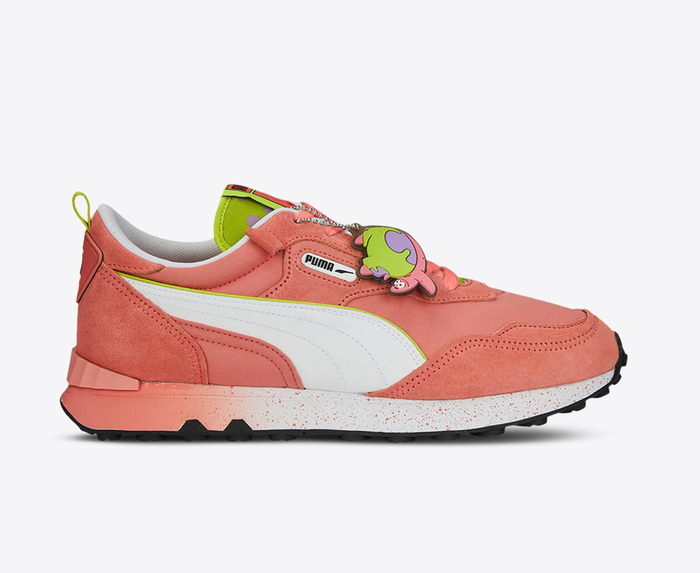 Puma - RIDER FV SPONGEBOB 'CARNATION PINK-PUMA WHITE' - VegNonVeg