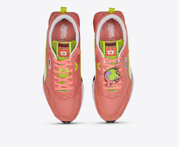 Puma - RIDER FV SPONGEBOB 'CARNATION PINK-PUMA WHITE' - VegNonVeg