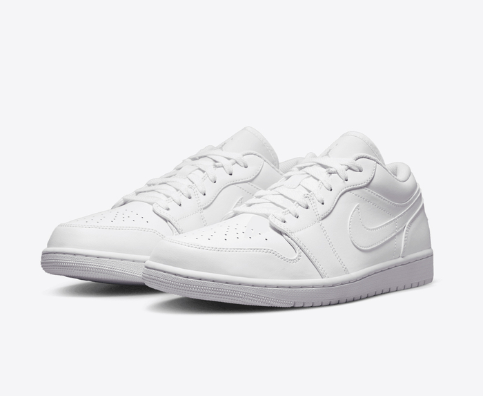 Jordan - AIR JORDAN 1 LOW 'WHITE' - VegNonVeg