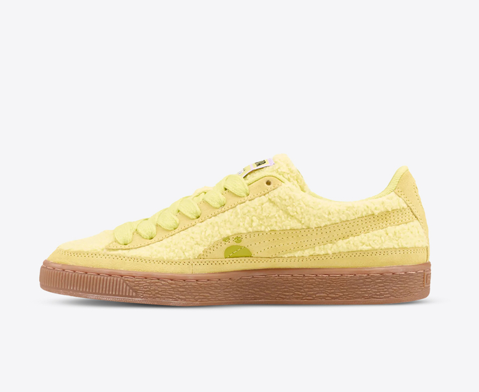 Puma - SUEDE SPONGEBOB 'LUCENT YELLOW-CITRONELLE' - VegNonVeg