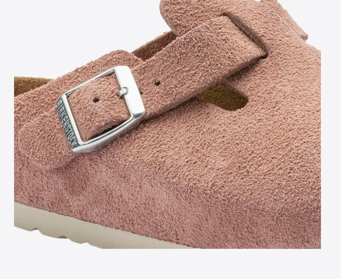 Birkenstock - Buy Birkenstock BOSTON SFB 'PINK CLAY' - VegNonVeg