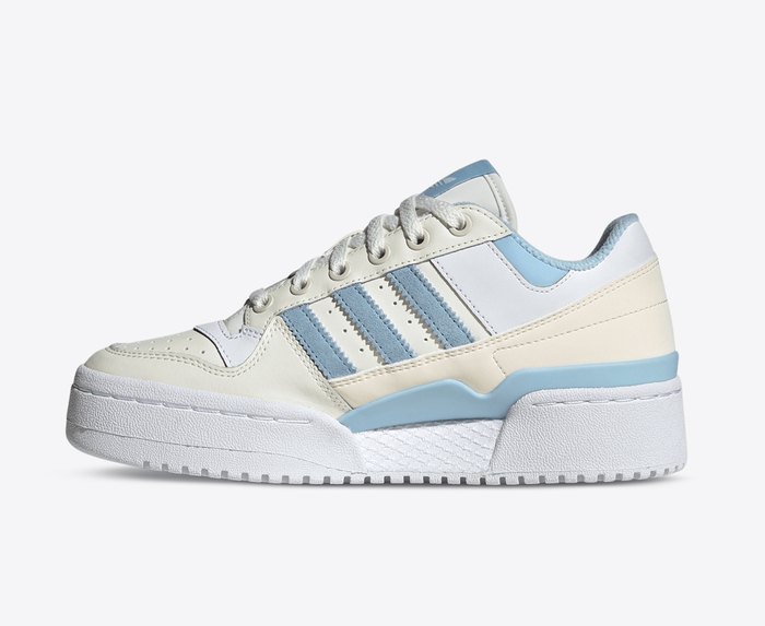 Adidas Originals - FORUM BOLD STRIPES 'OFF WHITE/CLEAR SKY/CLOUD WHITE ...